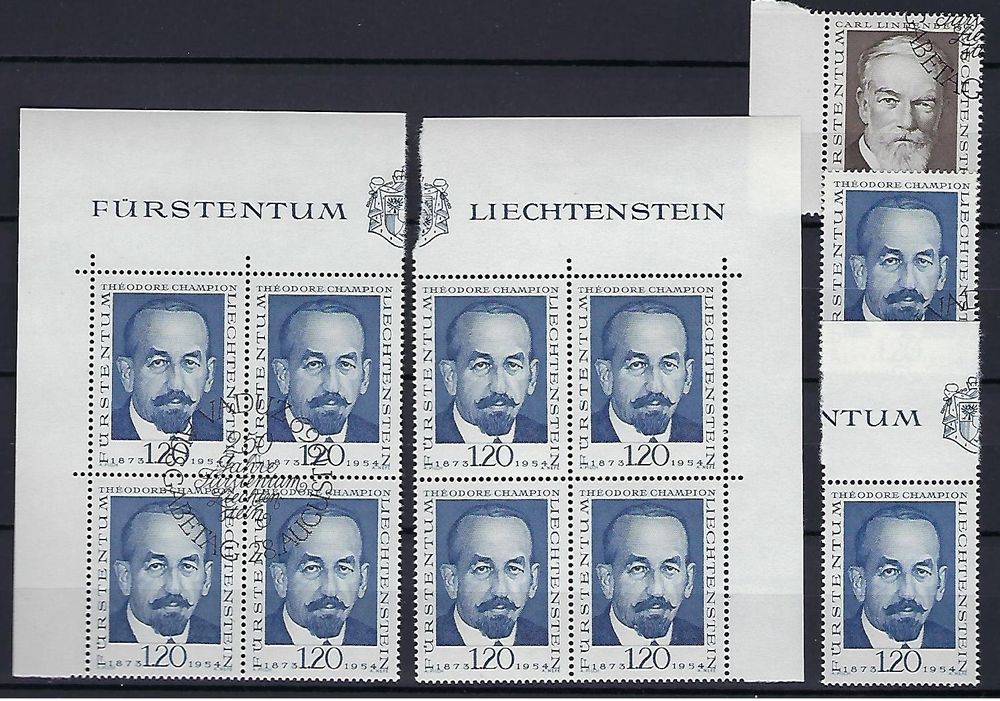 Block Serie 1969 Fürstentum Lichtenstein gest.+ postfrisch (Gebraucht) in Hitzkirch für CHF 2 ...