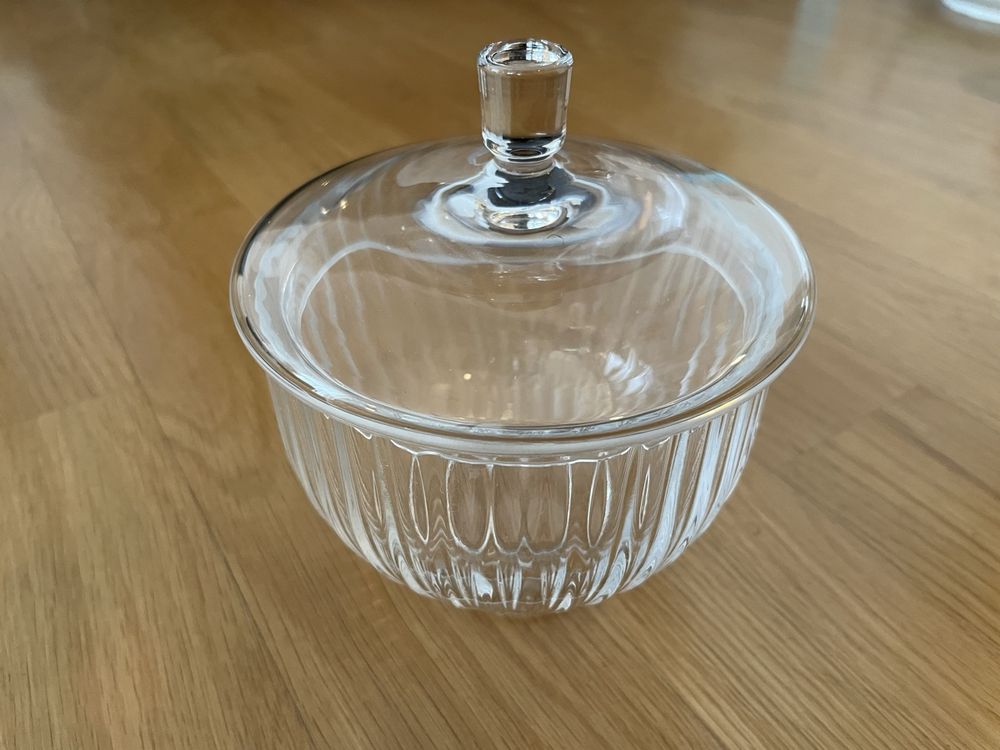 Lyngby Danmark Bonbonniere aus Glas (Neu (gemäss Beschreibung)) in ...