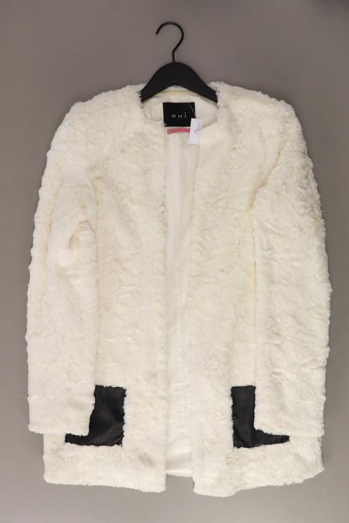 Oui Kunstfellmantel Gr. 36 creme (Gebraucht) in Neustadt an der ...