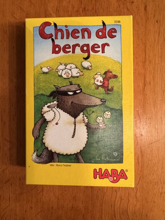 HABA Chien de berger Gesellschaftsspiel 🐶🐺🐑 (Gebraucht) in Koppigen für ...