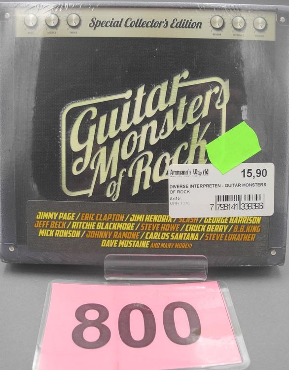 CD Guitar Monsters of Rock, Nr. 800 (Neu und originalverpackt) in ...