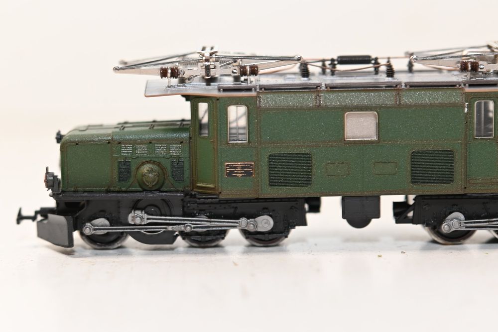 RhB Krokodil grün Bemo HOm ohne OVP Licht geht nicht , läuft | Kaufen ...