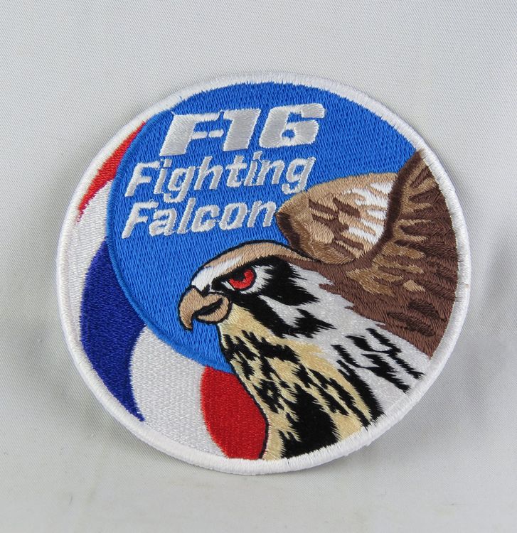 F-16 FIGHTING FALCON - Aufnäher - Aufbügler - 9,5cm Ø (Neu und originalverpackt) in Grenchen für ...