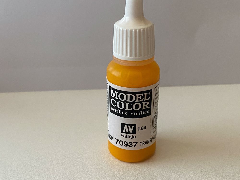 VALLEJO MODEL COLOR 70937 TRANSPARENT YELLOW | Kaufen auf Ricardo