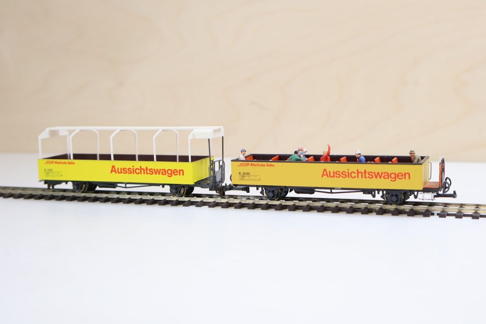 BEMO 2 x RhB Aussichtswagen 3280 119 Figuren & andere - H0m (Gebraucht) in Winterthur für CHF 59 ...