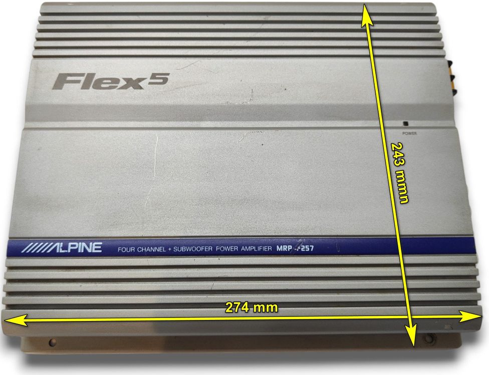 Amplificateur 5 canaux - Alpine MRP-F257 | Kaufen auf Ricardo