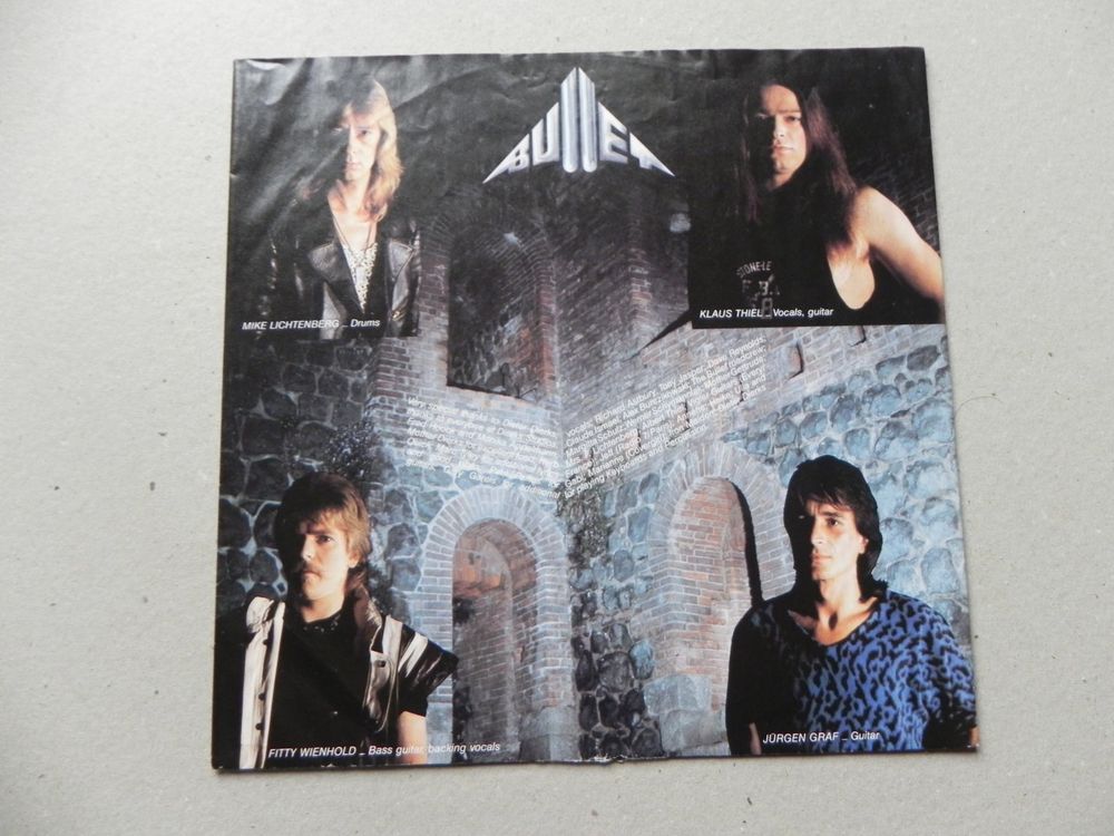 LP Germany Heavy Metal Band Bullet 1984 No Mercy (D'occasion) à Siebnen ...