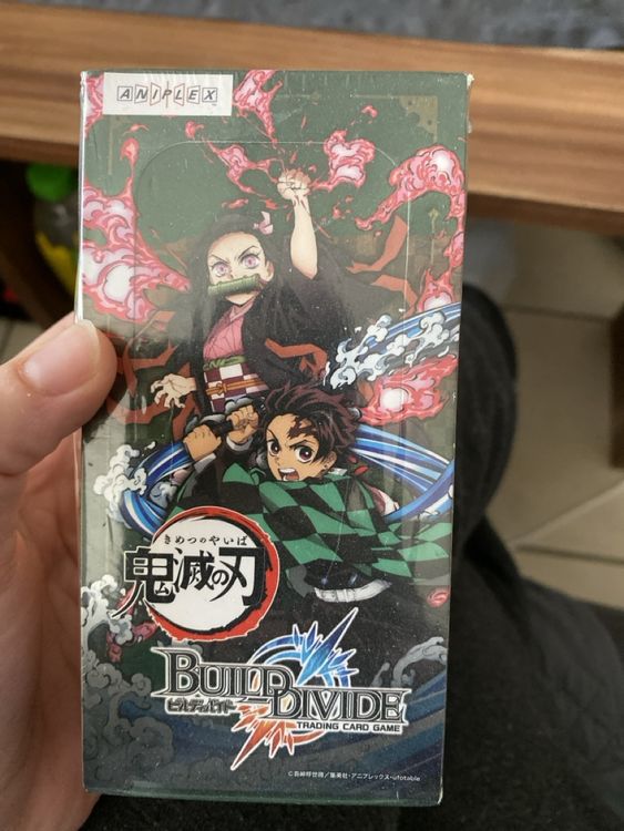 Demon Slayer Kimetsu no Yaiba Build Divide Karten Display OV (Neu und ...