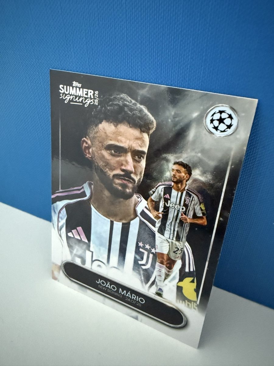 Topps Joao Mario Juventus | Summer Signings 2025 (Gebraucht) in Bözen ...
