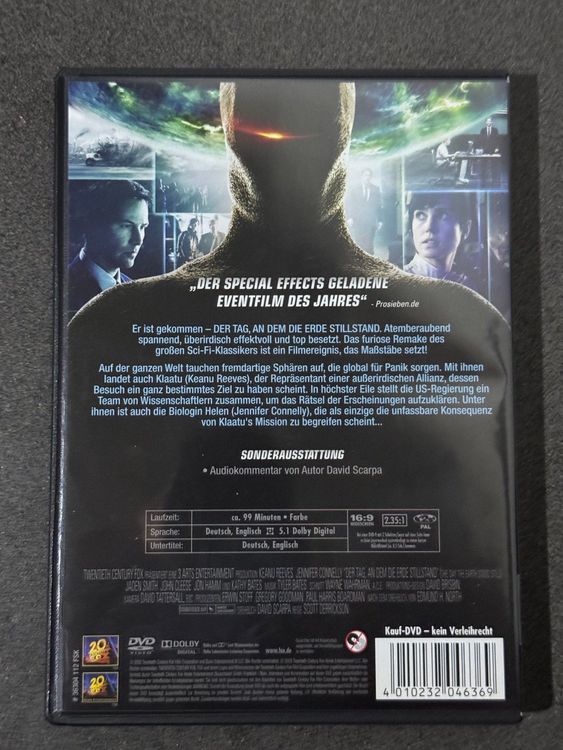 Der Tag an dem die Erde still stand DVD Keanu Reeves DE/EN (Gebraucht) in Fribourg für CHF 1 ...