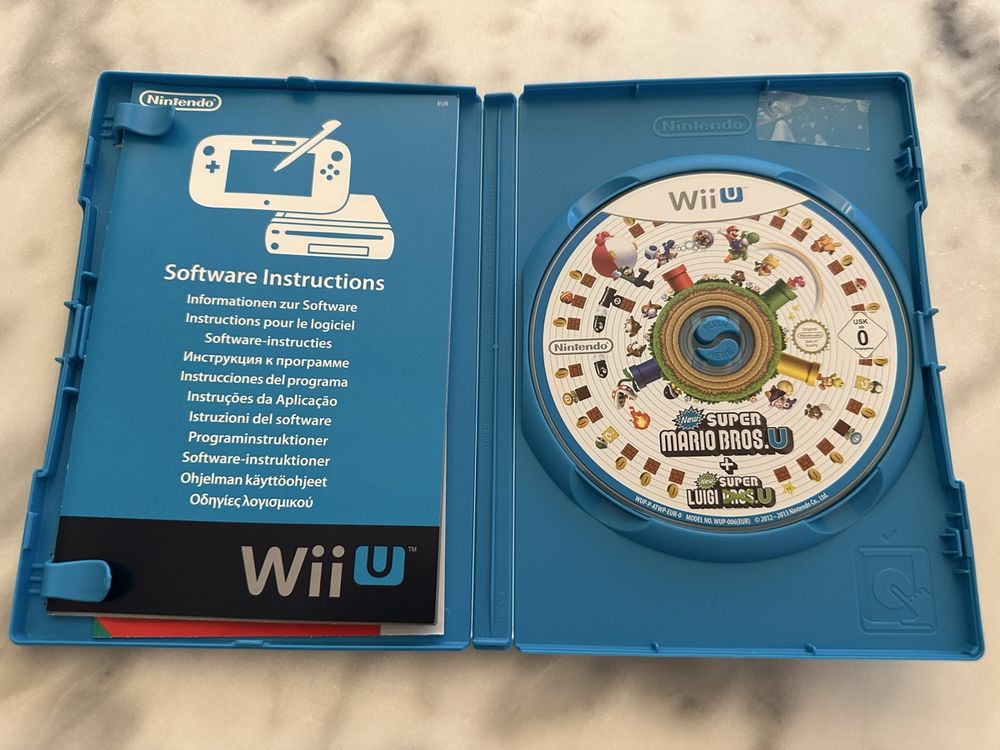 New Super Mario Bros. U + Luigi U - Wii U - Top Zustand! (Gebraucht) in ...