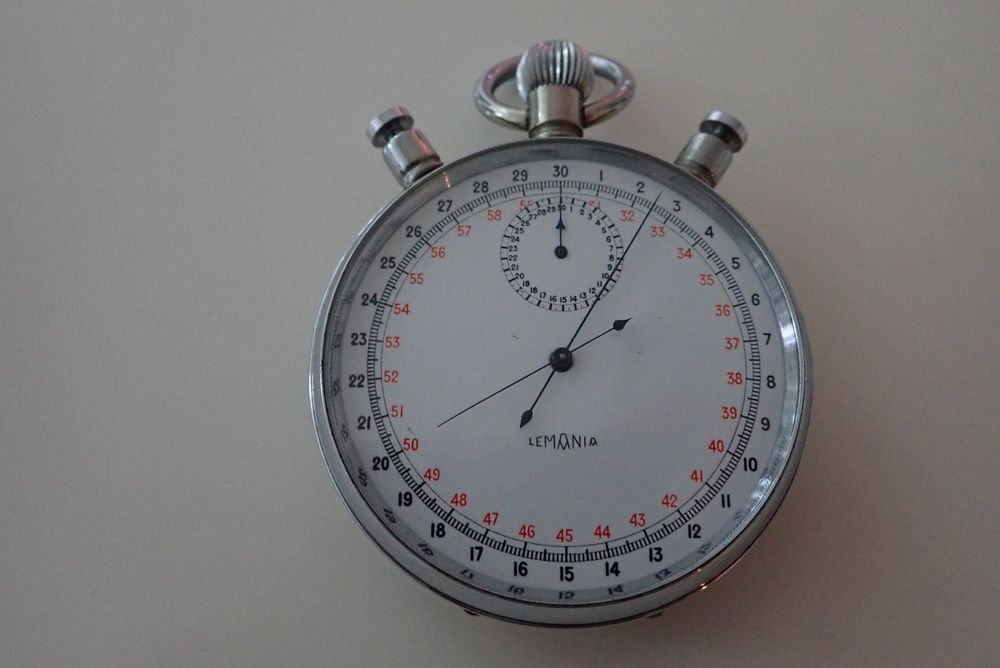 VINTAGE!! LEMANIA STOPPUHR RATTRAPANTE | Kaufen auf Ricardo