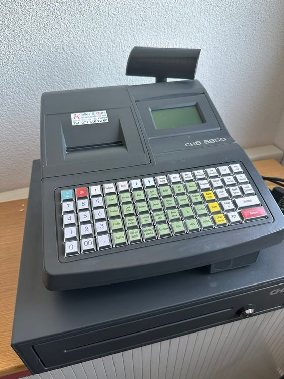 Registrierkasse CHD 5850 –Kasse, Kassensystem, Hofladen (Gebraucht) in ...
