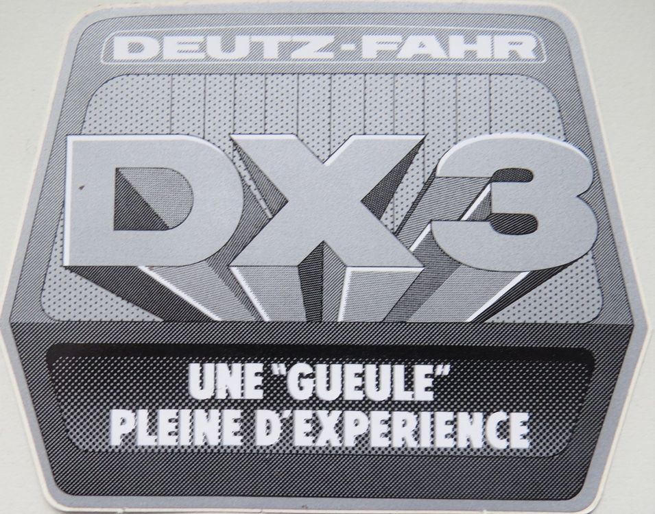 Sticker Deutz Fahr DX3 Traktor | Kaufen auf Ricardo