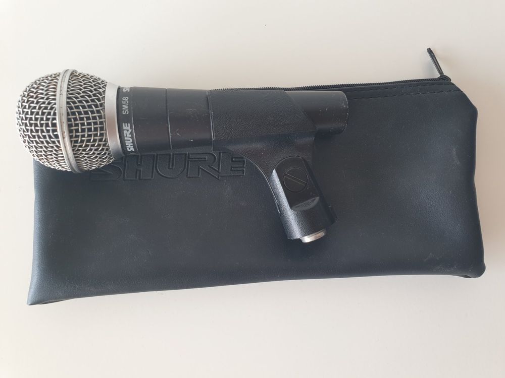 MIC MIKROFON SHURE SM58 (Gebraucht) in Basel für CHF 59 – mit Lieferung ...