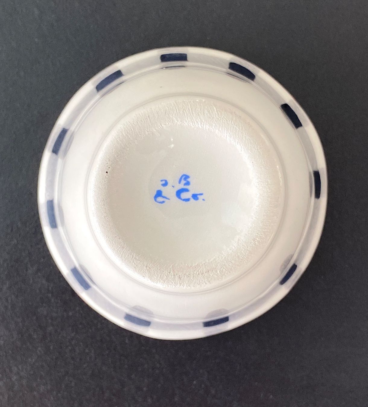 Ines Boesch (en soie) wunderschöne kl. Schale / Espresso (Neu (gemäss ...