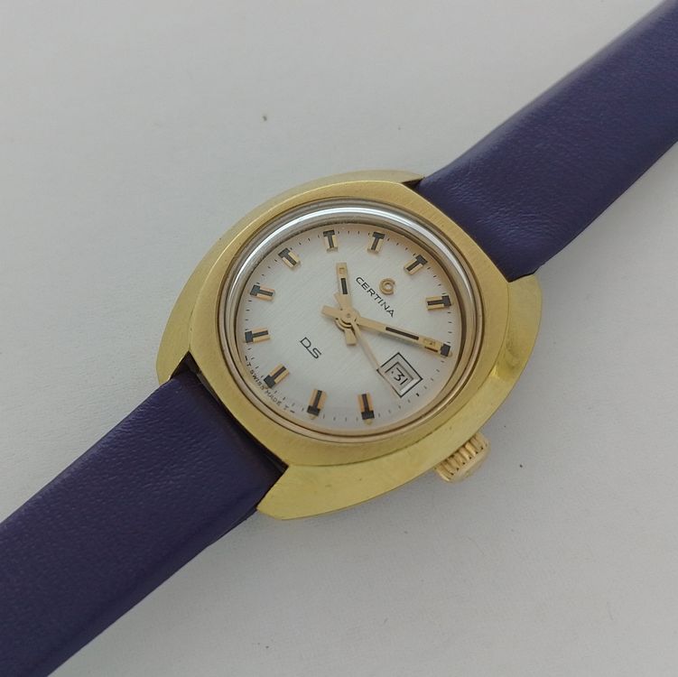 Certina DS Turtle Back Cal. 17-251 Damenuhr 1960er | Kaufen auf Ricardo