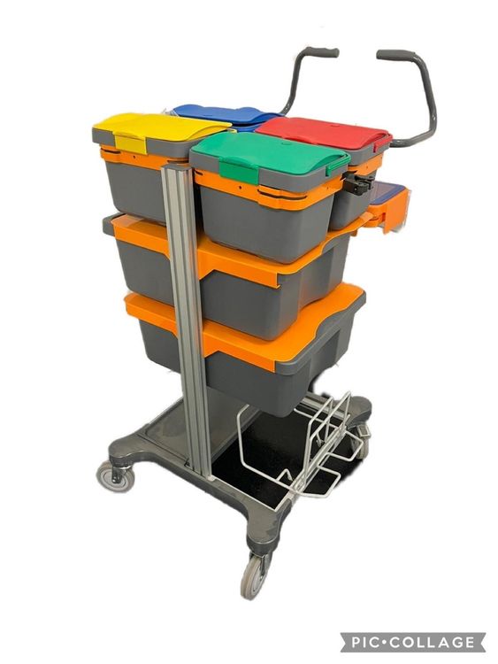 Taski mini Trolley Reinigungswagen geschlossen für Jonmaster (Neu ...