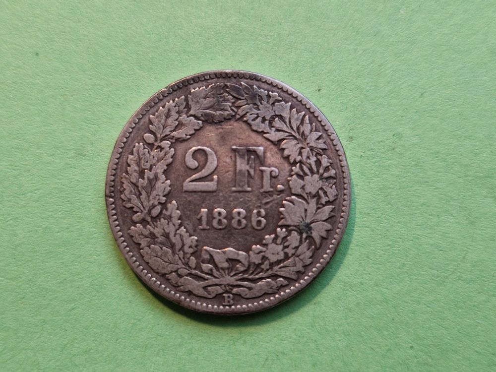 Schweiz 2 Franken 1886 Stehende Helvetia | Kaufen auf Ricardo