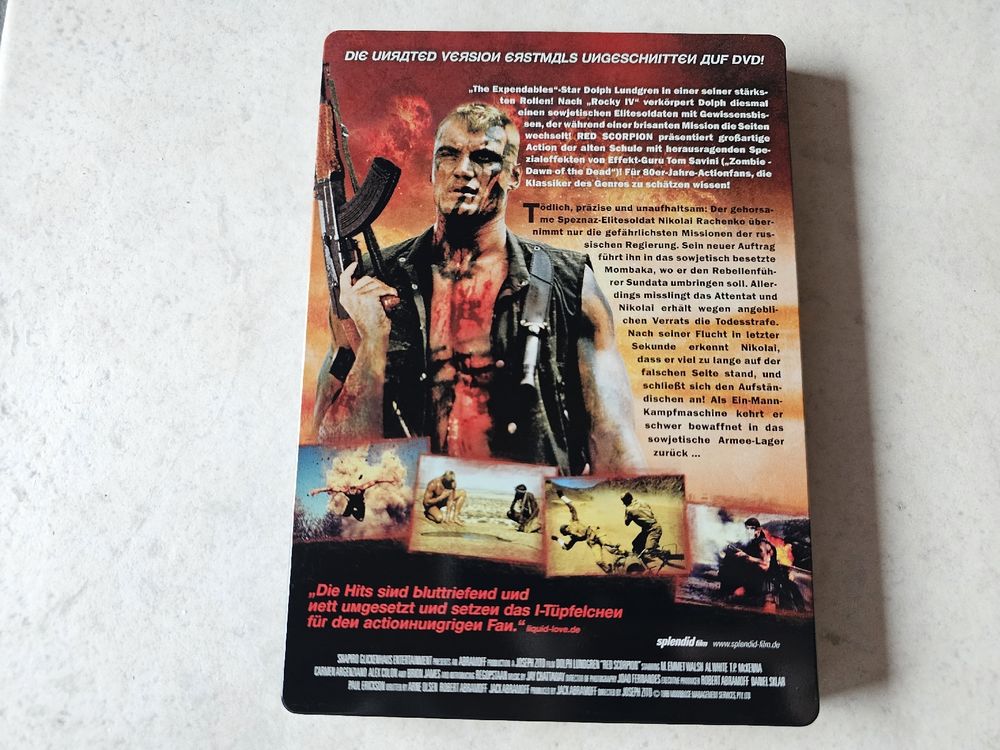 Red Scorpion - Steelbook Edition (Dolph Lundgren) (Gebraucht) in ...