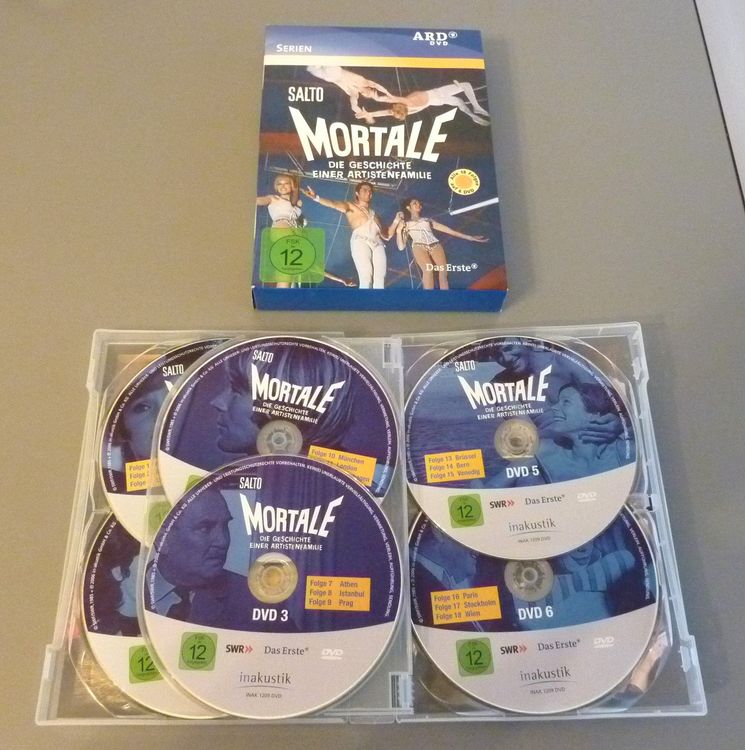 Salto Mortale Circus DVD Box 6 DVD 's Zirkus | Kaufen auf Ricardo