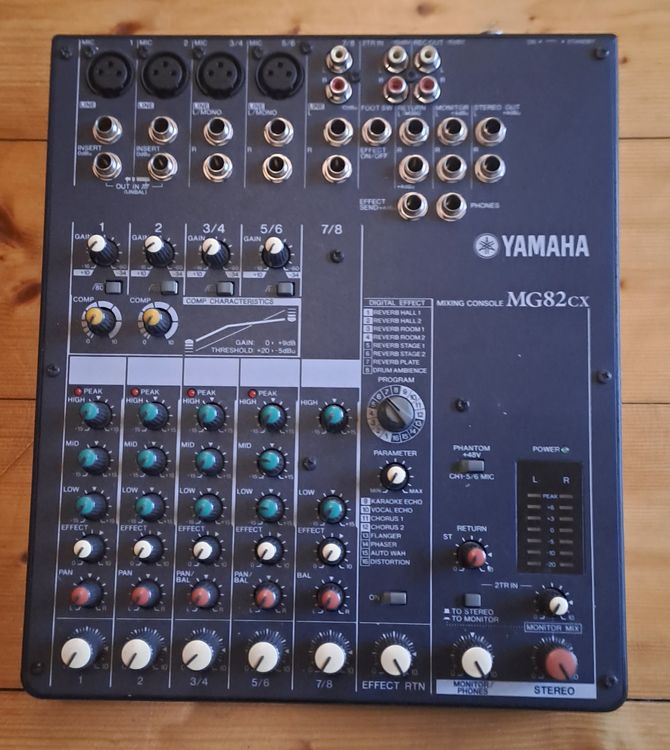 Table de mixage Yamaha MG82CX occasion (Gebraucht) in Eclépens für CHF ...