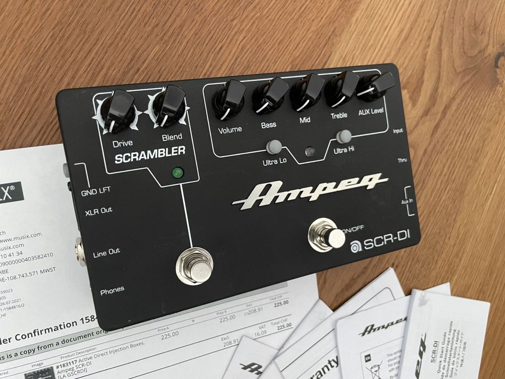 AMPEG SCR DI (Bass) (Gebraucht) in Boswil für CHF 155 – mit Lieferung ...