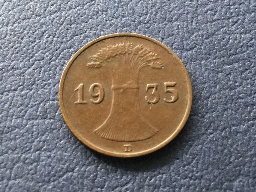 1 Reichpfennig 1935 D | Kaufen auf Ricardo