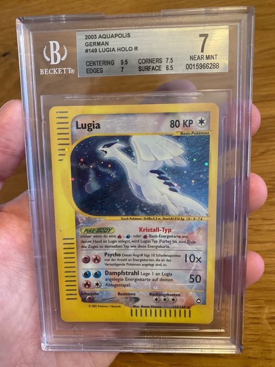 Pokemon Crystal Lugia Aquapolis BGS 7 (Gebraucht) in Amriswil für CHF ...
