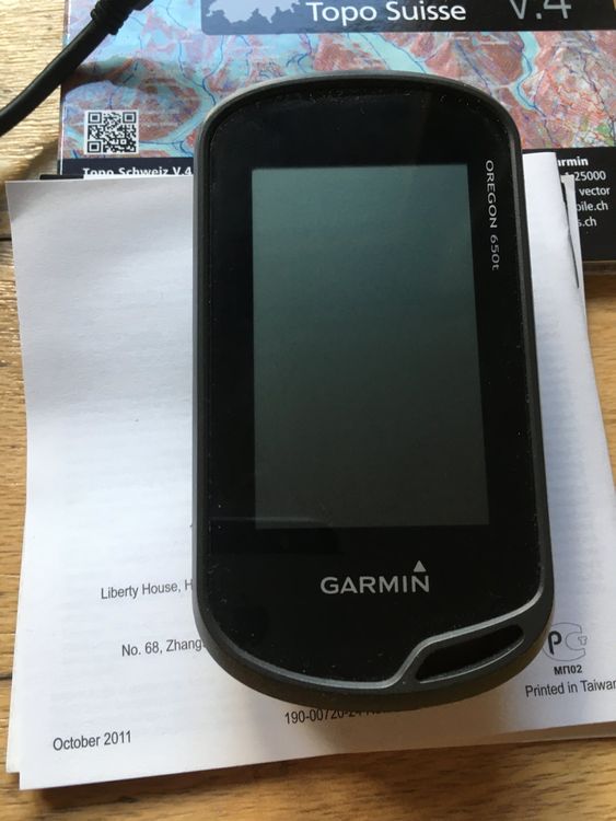 Garmin Oregon 650t mit Topo CH V4 | Kaufen auf Ricardo