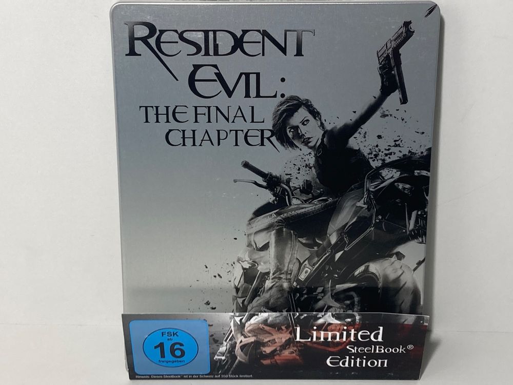 Resident Evil 6 - Final Chapter Blu Ray Steelbook (Gebraucht) in ...