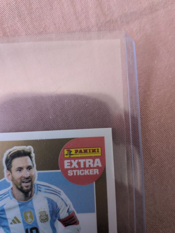 Panini FIFA WM 2026 Extra Sticker LIONEL MESSI Gold (Neu (gemäss ...