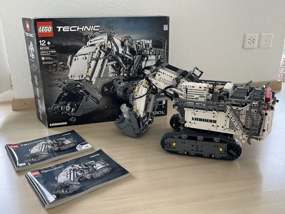 Lego Technic Bagger 42100 Liebherr R9800 (Gebraucht) in Balsthal für ...