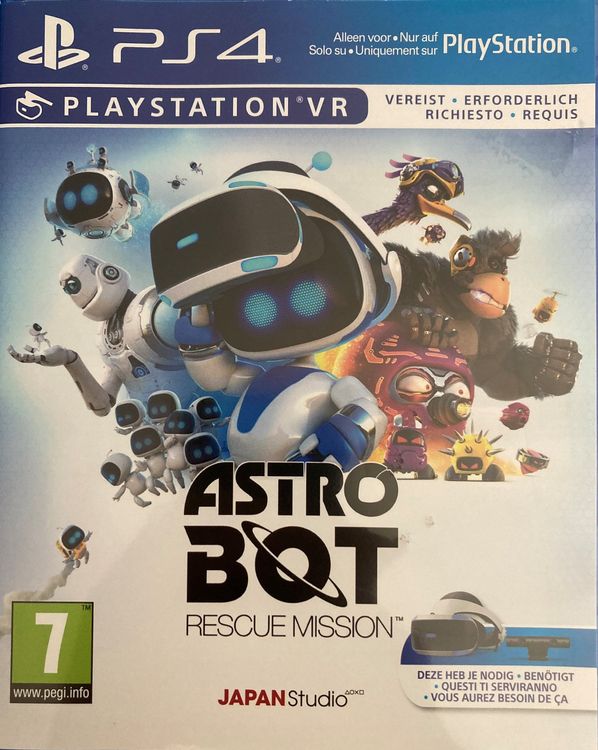 Astro Bot Rescue Mission - SONY PS4 VR (Gebraucht) in Jonschwil für CHF 14.9 – mit Lieferung auf ...