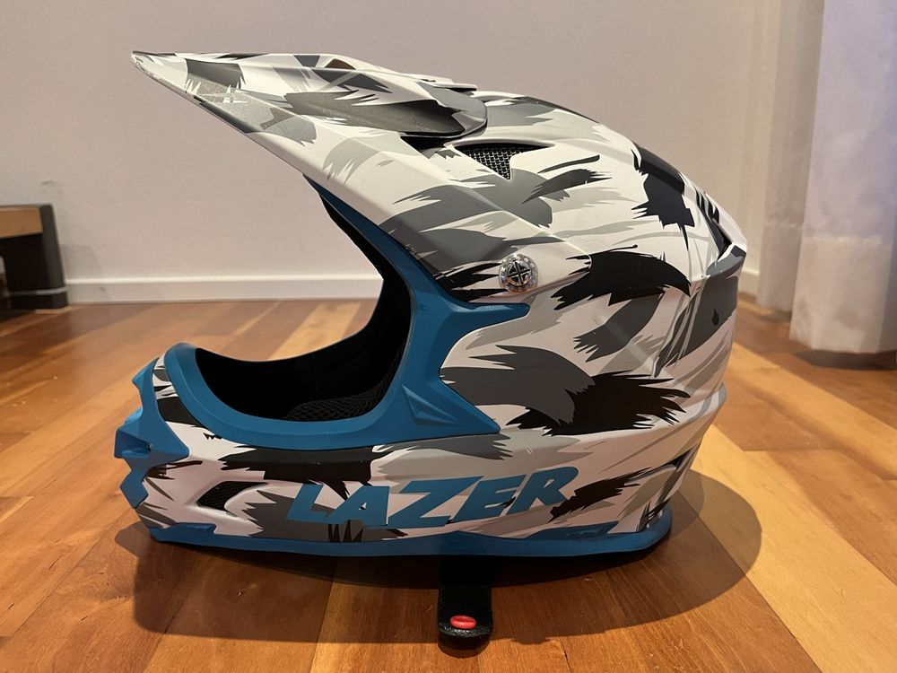 Schöner neuwertiger BMX, MTB Integralhelm Lazer S 54-56cm (Gebraucht ...