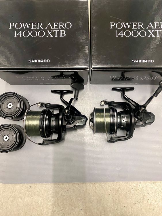 2x Shimano Power Aero 14000XTB C14+ (Gebraucht) in Trimbach für CHF 650 – mit Lieferung auf ...
