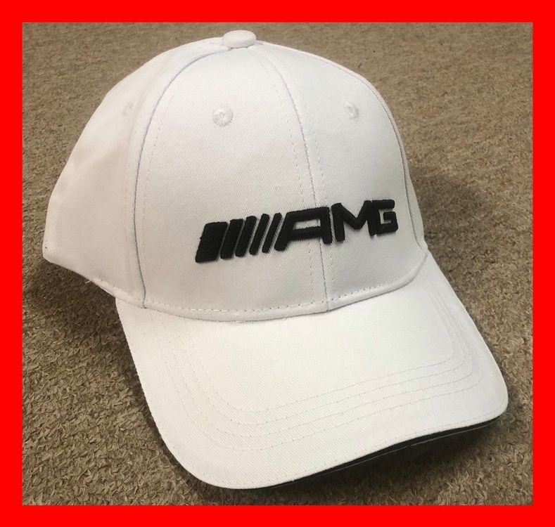AMG Mercedes Basecap Hut Kappe AMG Weiss | Kaufen auf Ricardo