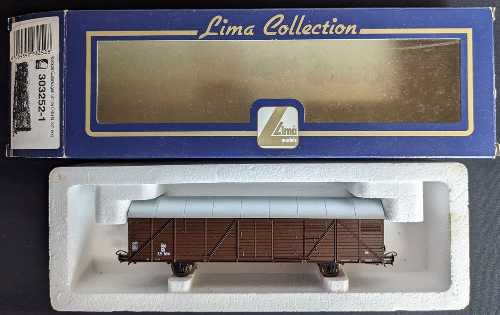 Lima 303252-1 ÖBB Wagon-couvert Glt Ep 3 (Neuf avec emballage d'origine ...