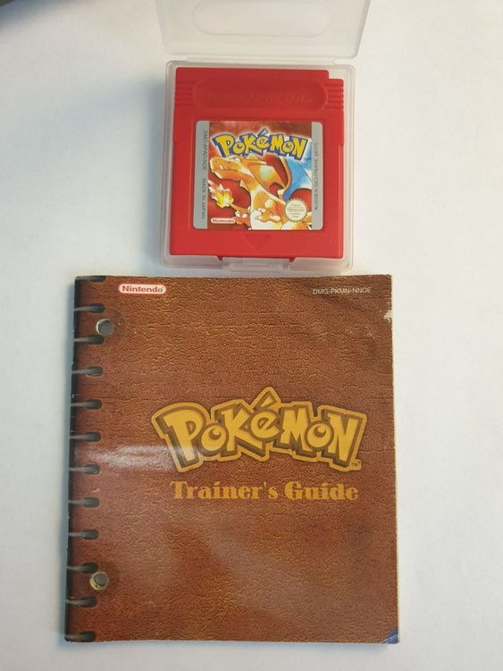 Gameboy - Pokémon rote Edition inkl. Anleitung (Gebraucht) in Rain für ...