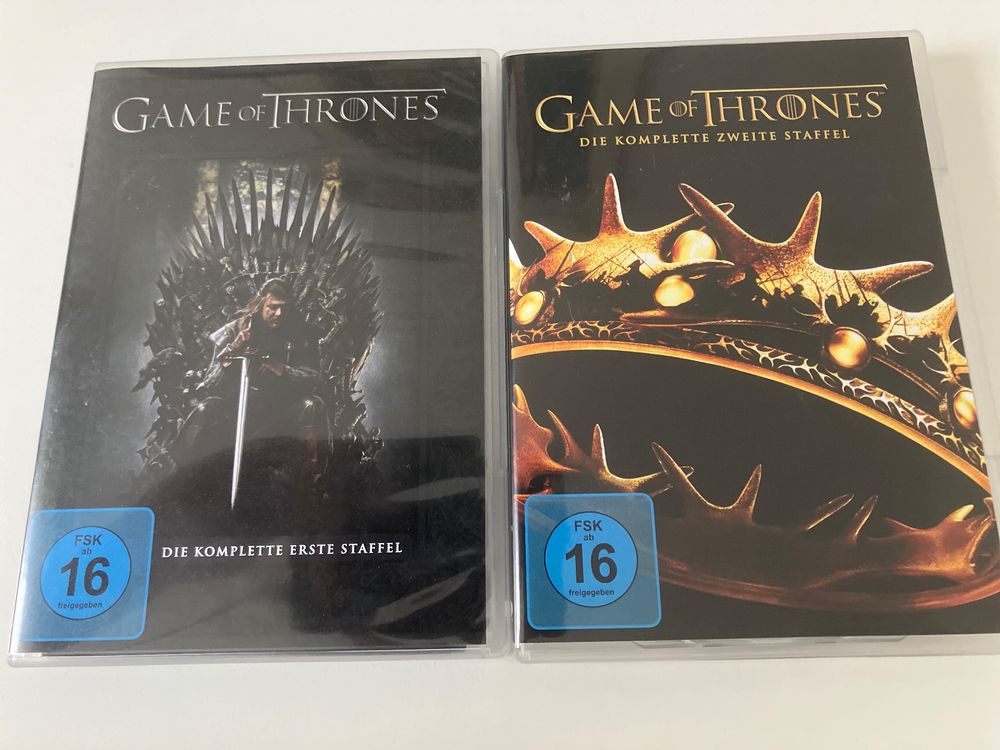 Game of Thrones Staffel 1&2 (DVDs) | Kaufen auf Ricardo