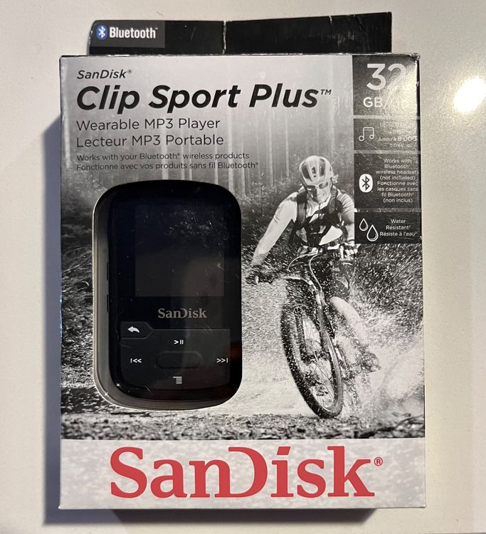 MP3 Player SanDisk Clip Sport Plus 32 GB/Go | Kaufen auf Ricardo