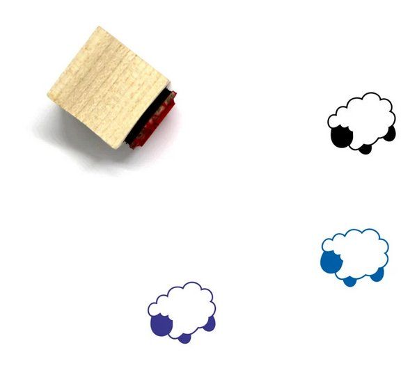 Stempel Schwarznasenschaf Schaf mini | Kaufen auf Ricardo