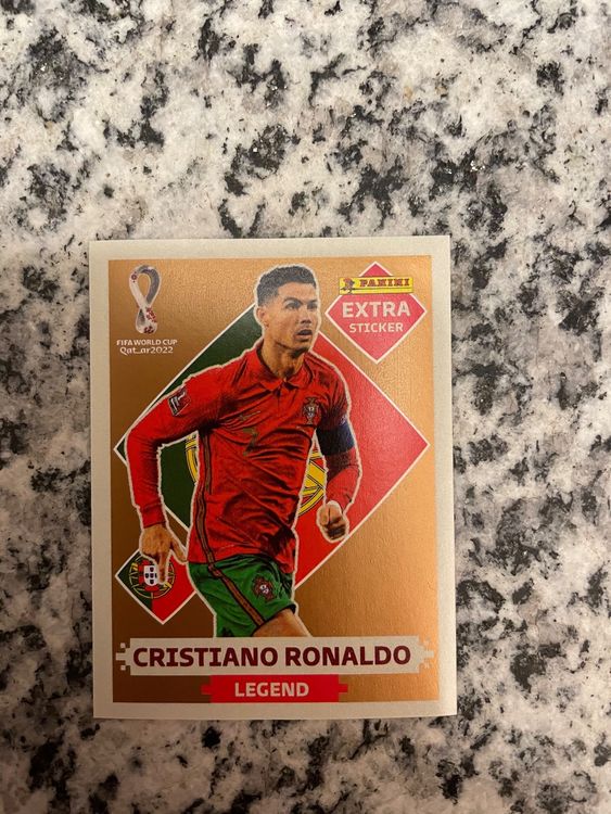 Panini WM 2022 Cristiano Ronaldo Extra Sticker Bronze | Kaufen auf Ricardo