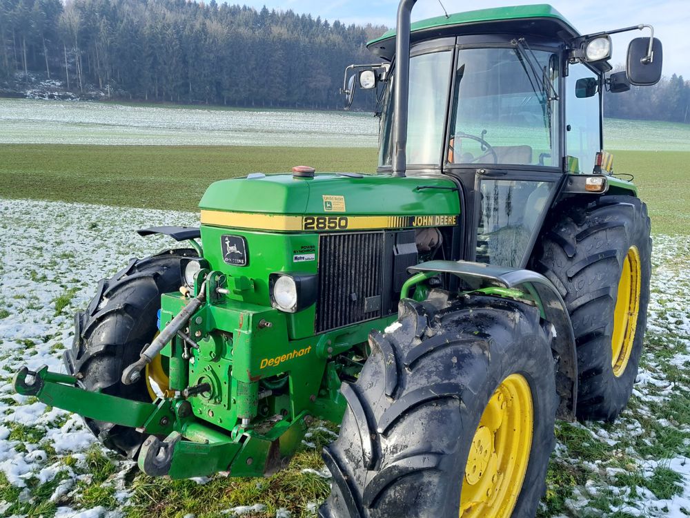 Traktor John Deere 2850 HL mit Forstfunk | Kaufen auf Ricardo