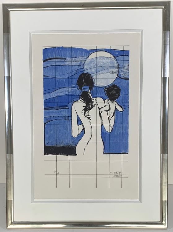 Rudolf Mirer (1937) grosses Lithographie Handsigniert (Gebraucht) in Root für CHF 460 – mit ...