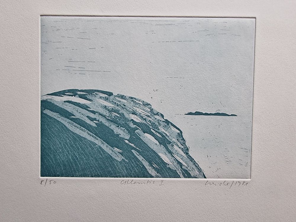 HEINZ PFISTER RADIERUNG AQUATINTA SIGNIERT NUMMERIERT (Gebraucht) in Gersau für CHF 38 – mit ...