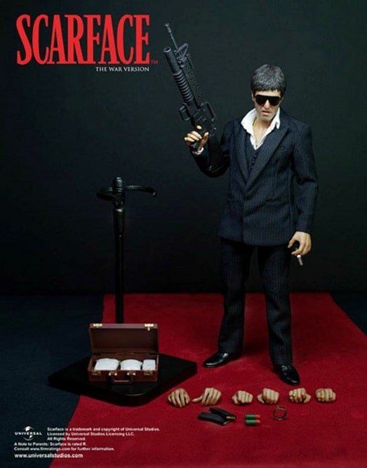 Enterbay Scarface Tony Montana The War Version (Neu und ...