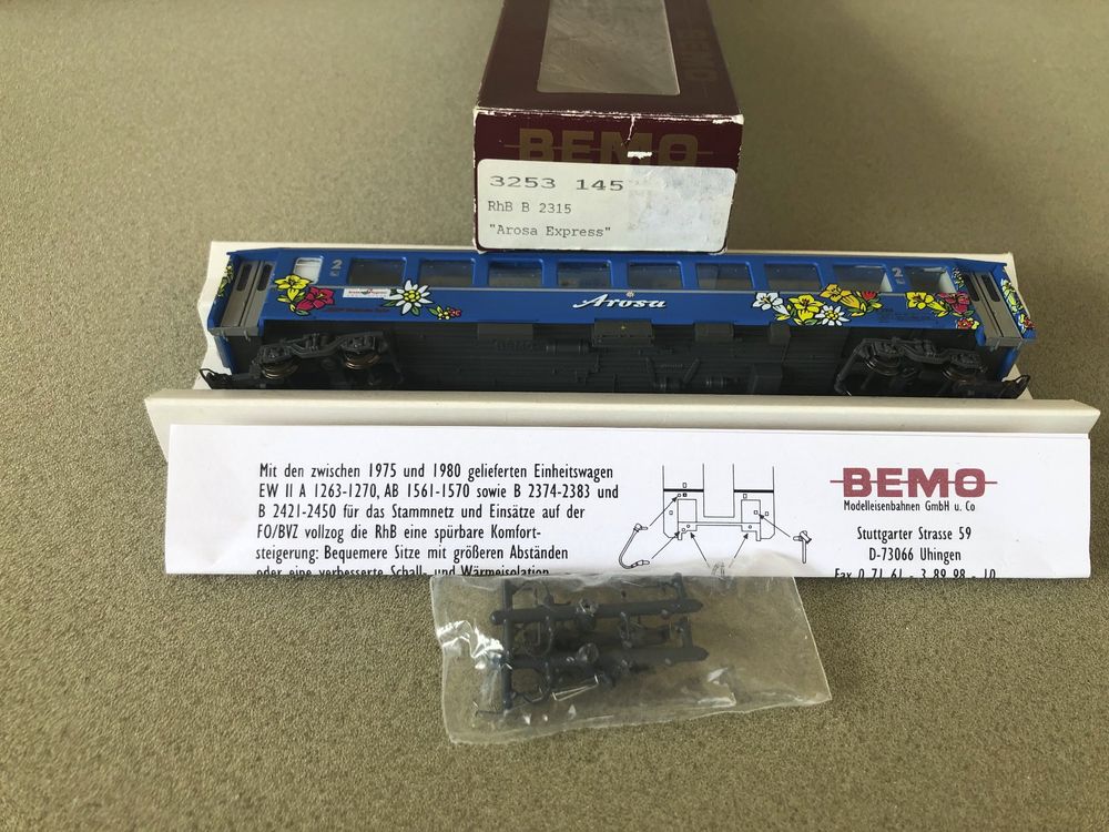 BEMO 3253 145 B 2315 "Arosa-Express" RhB HOm | Kaufen auf Ricardo