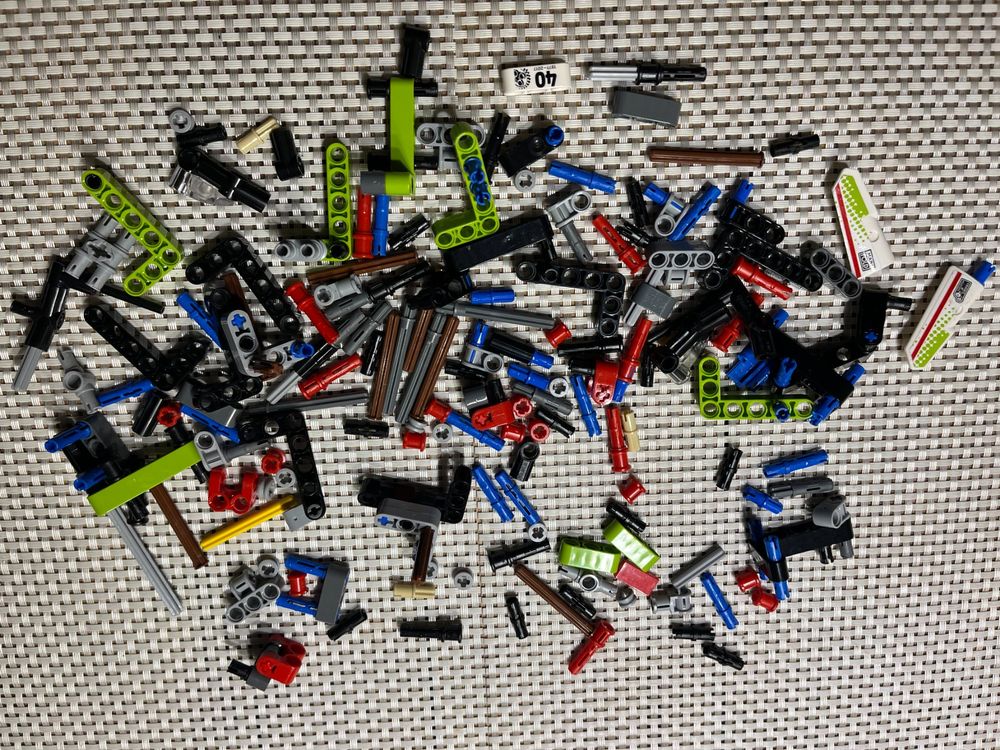 Lego Technik Achsen Stecker Pins Lochbalken Panel 42065 Lot (Gebraucht ...