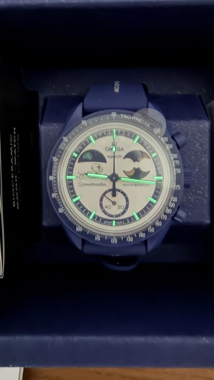 Omega x Swatch Moonswatch Mission to Moonshine Gold (Neu und ...